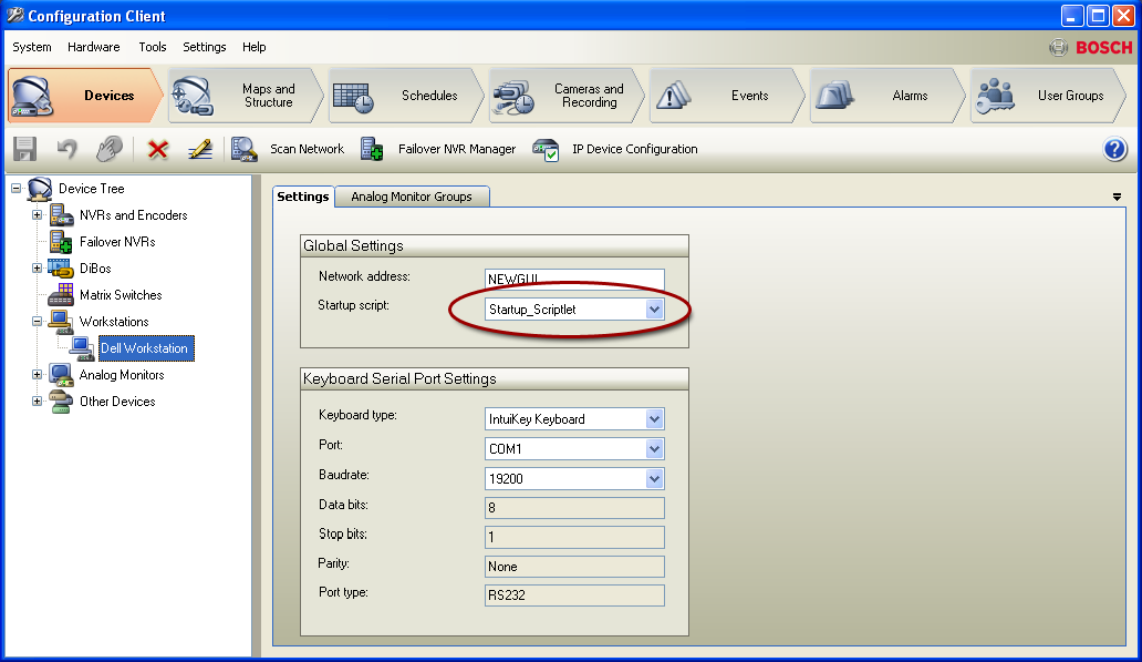 What is the SDK functionality in Bosch Video Management System and how to create a scriptlet?