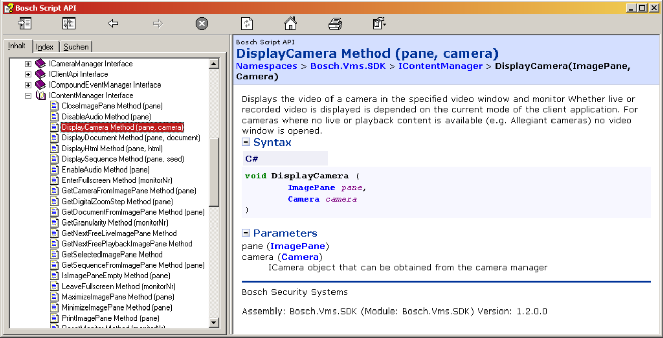What is the SDK functionality in Bosch Video Management System and how ...