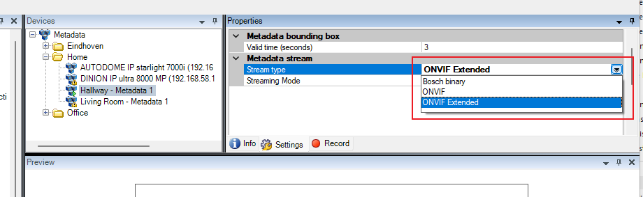 What is the difference between the 3 metadata streaming modes in ...