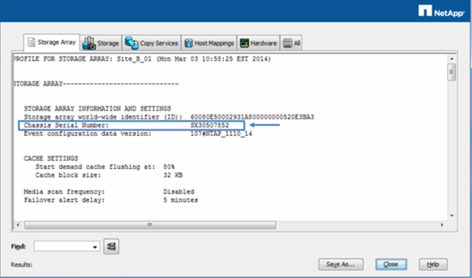 Where to find the NetApp Serial-Number?