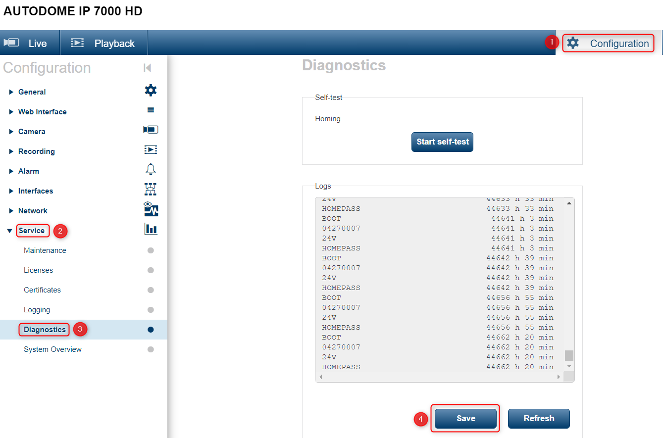 How to collect logs from your Bosch IP Camera or Encoder?