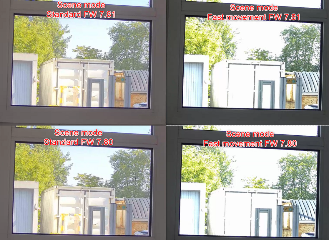 DINION IP ultra 8000 MP: Reduce chromatic aberration and improve the ...