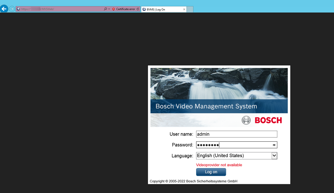 Troubleshooting steps when ‘Videoprovider not available’ message occurs ...
