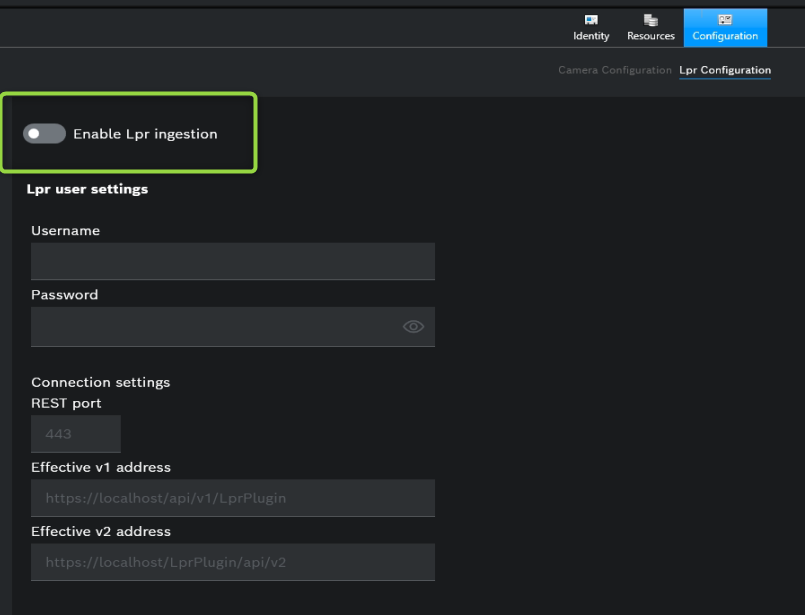 How to setup the Bosch LPR ingestion using the Genetec ALPR plugin?